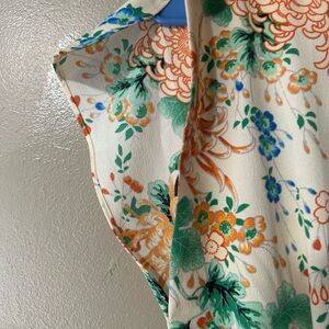 ASOS | Dresses | Asos Sheath Dress Floral Print With Abstract Design ...